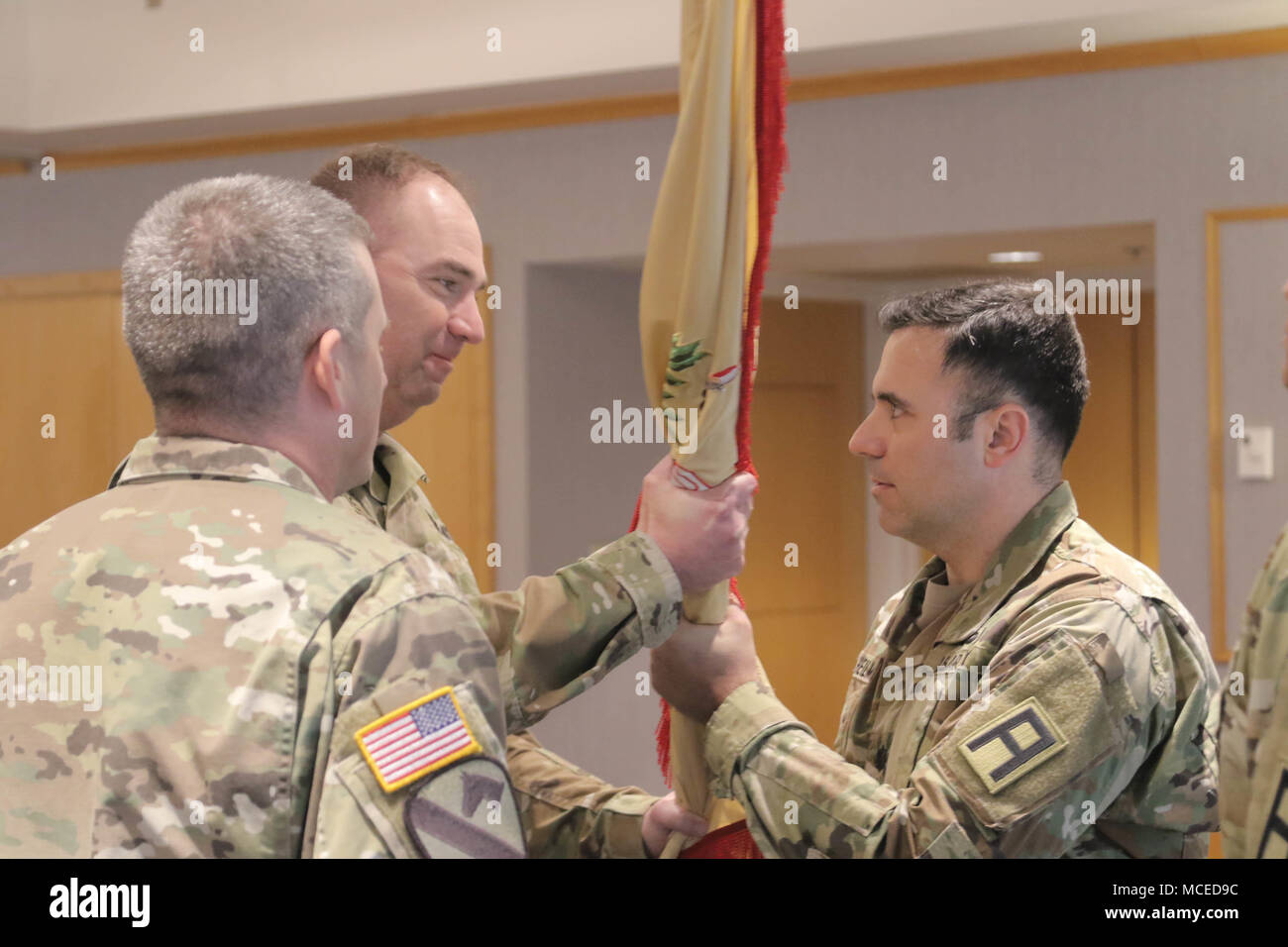 Col. James Schultze, 181st Multi-functional Training Brigade commander ...