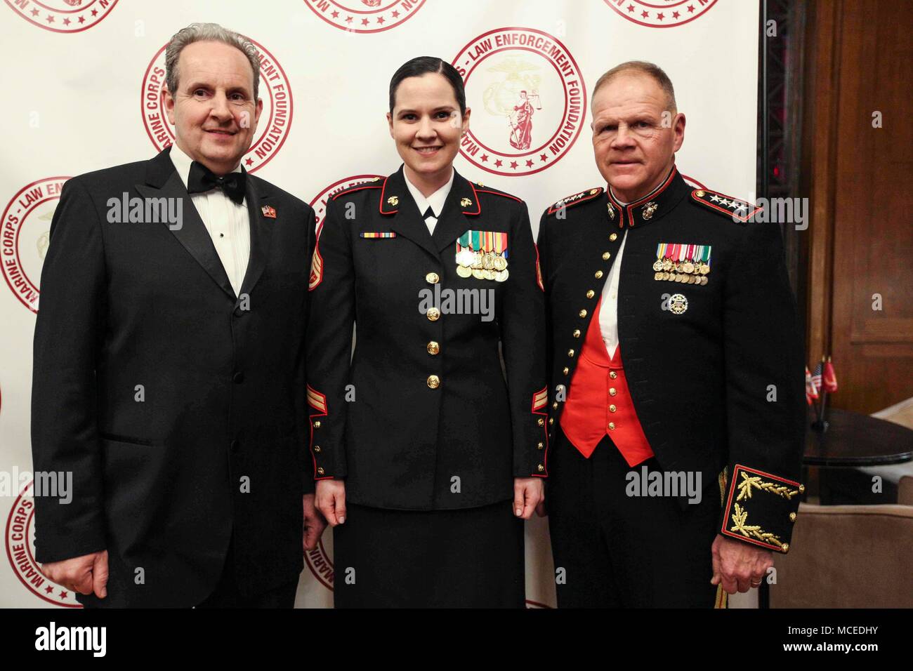 Commandant of the Marine Corps Gen. Robert B. Neller poses for a photo ...