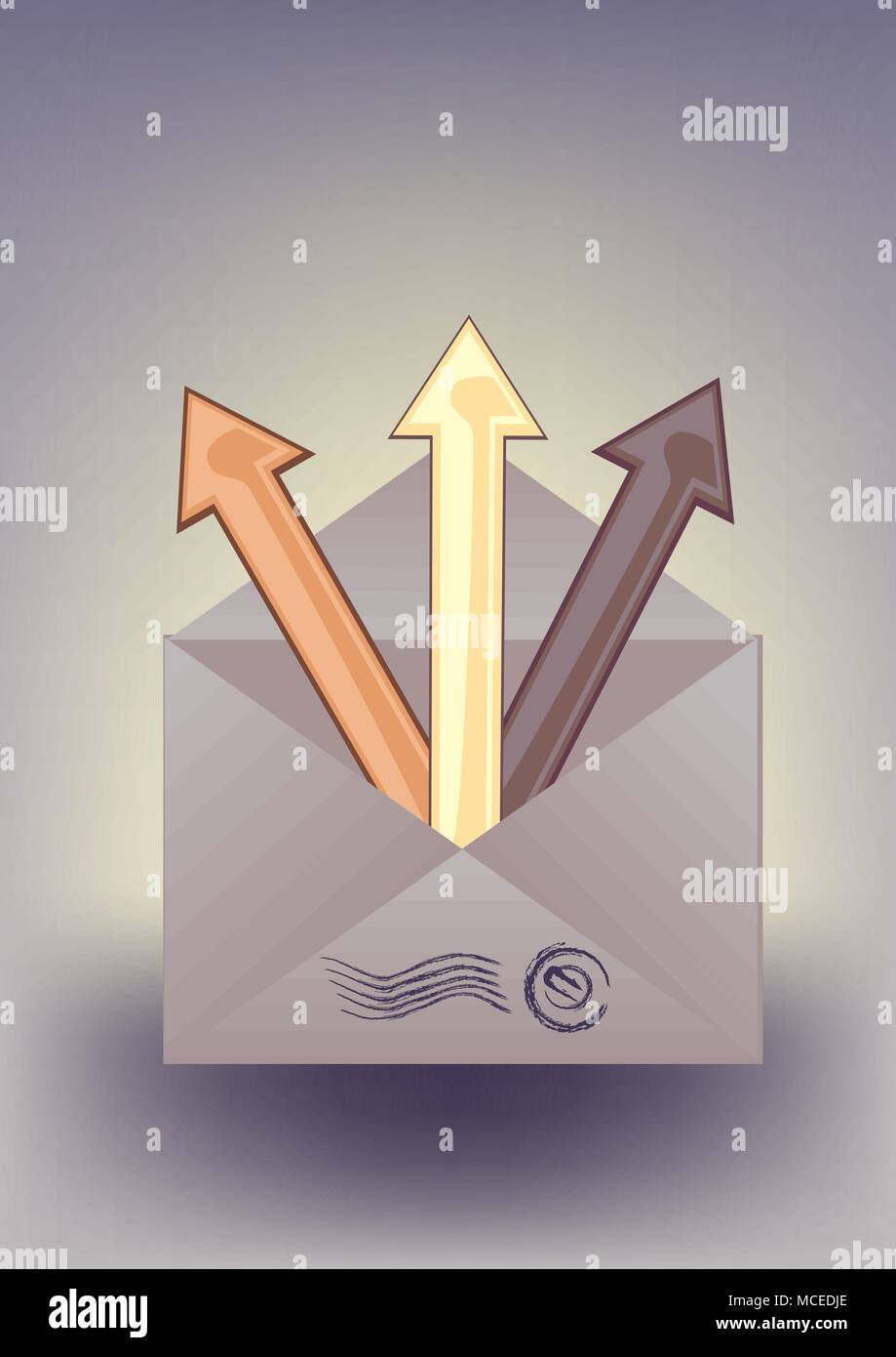 Arrows sign post Stock Vector Images - Alamy