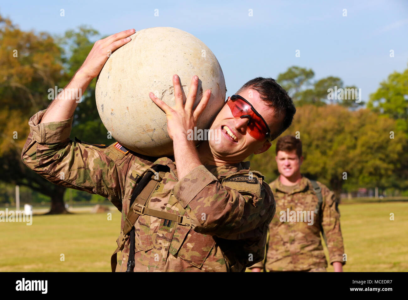 Fifty two person teams of ranger qualified soldiers hi-res stock ...