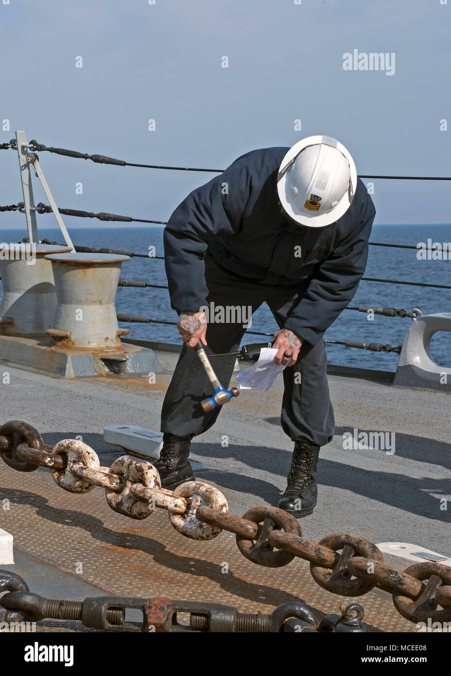 180412-N-NB178-1025 ATLANTIC OCEAN (April 12, 2018) Chief Boatswain’s ...