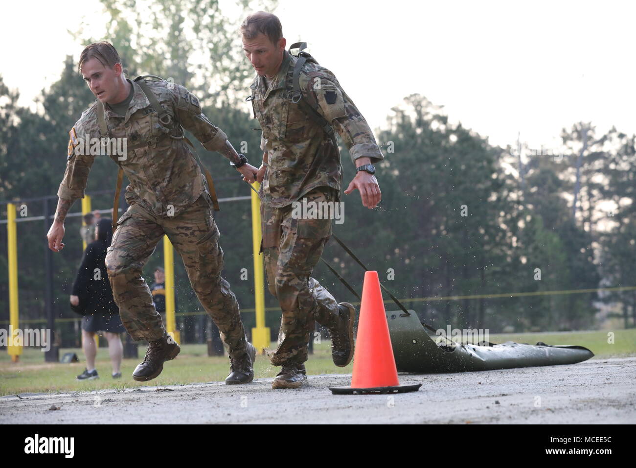 U.S. Army Rangers 1st Sgt. Troy Conrad and Staff Sgt. Luke Katz ...