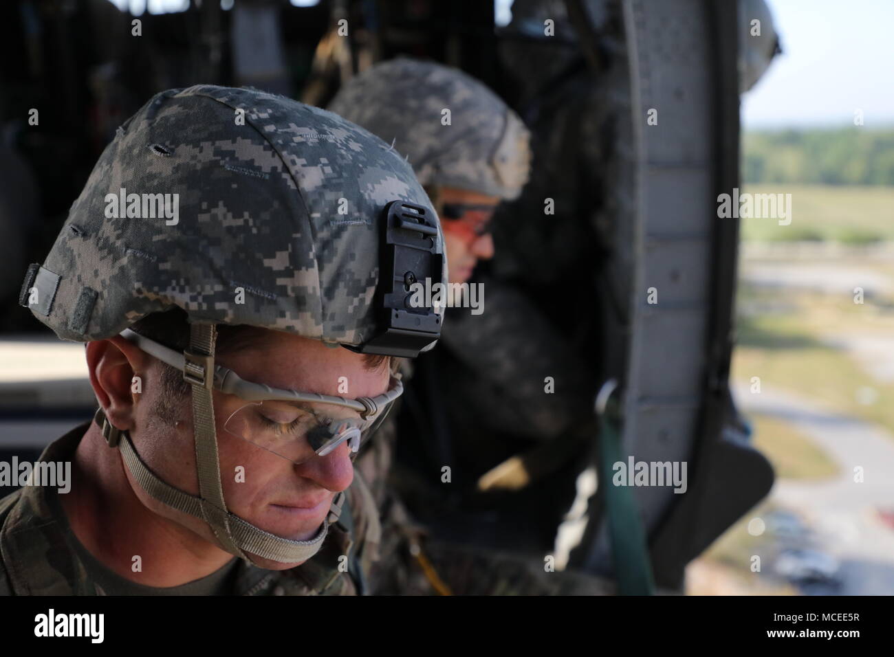 U.S. Army Rangers 1st Lt. Kendall Ward and Capt. Matthew Thwaites ...