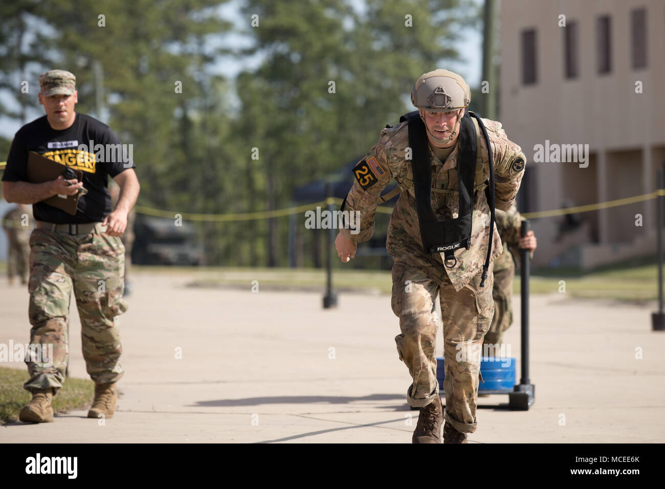 U.S. Army Ranger 1st Lt. Joseph Royster, assigned to the 3rd U.S ...