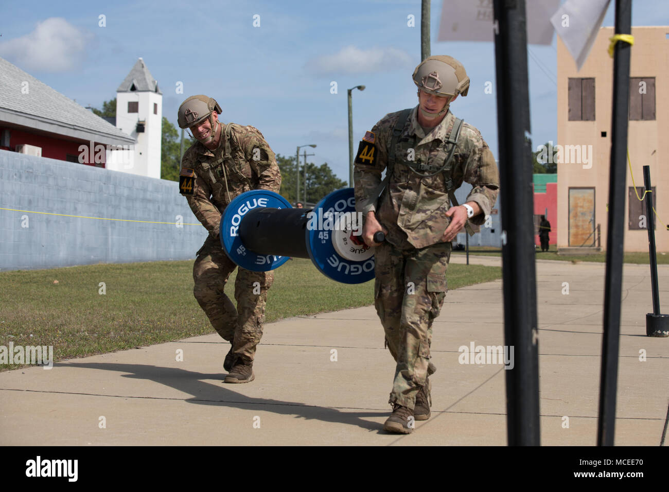 U.S. Army Rangers Capt. Travis Cornwall and Staff Sgt. Erich Friedlein ...