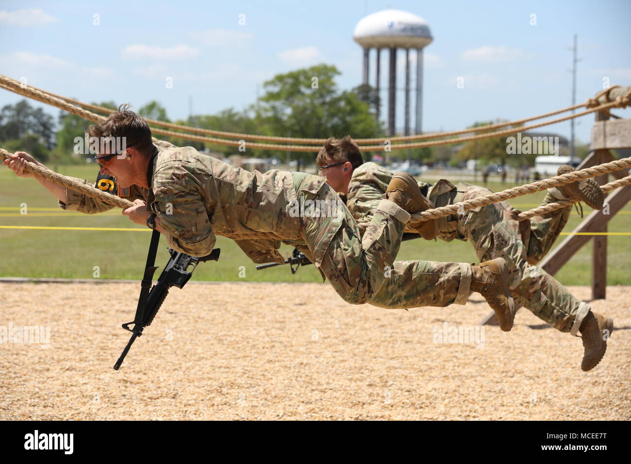 U.S. Army Rangers 1st Lts. Conor Spaulding and Joseph Colonna, assigned ...