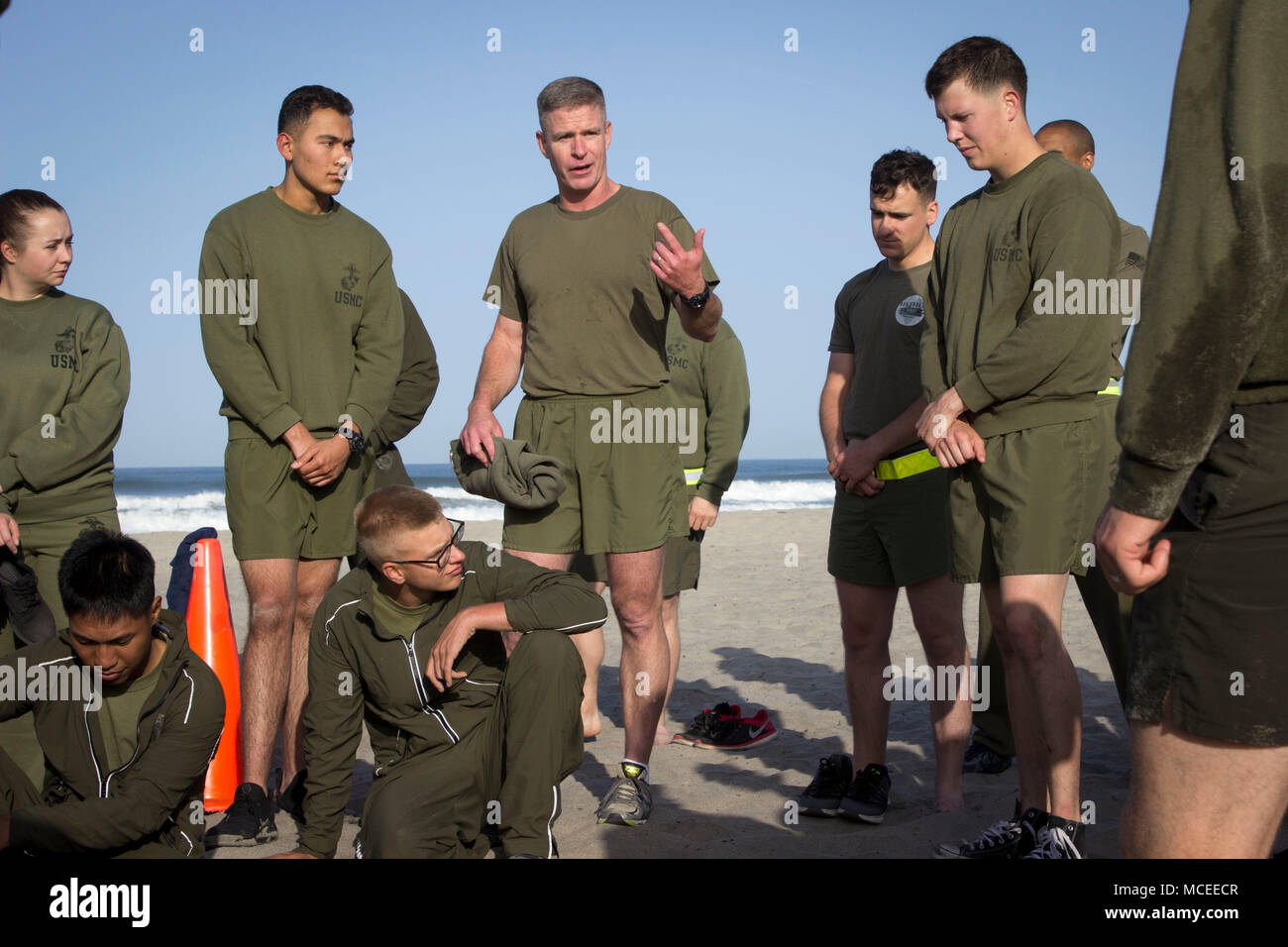 Lt. Col. Patrick Byrne, operations officer for the 15th Marine ...