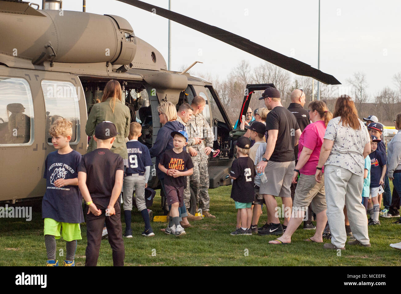 Sergeant Major Jeffrey Bennett of the 38 Infantry Division presented ...