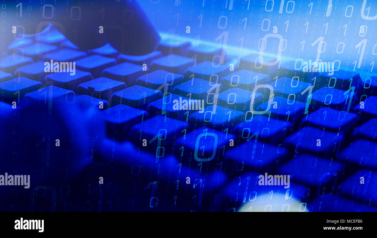 Cyber warfare attacks, computer algorithm Stock Photo - Alamy