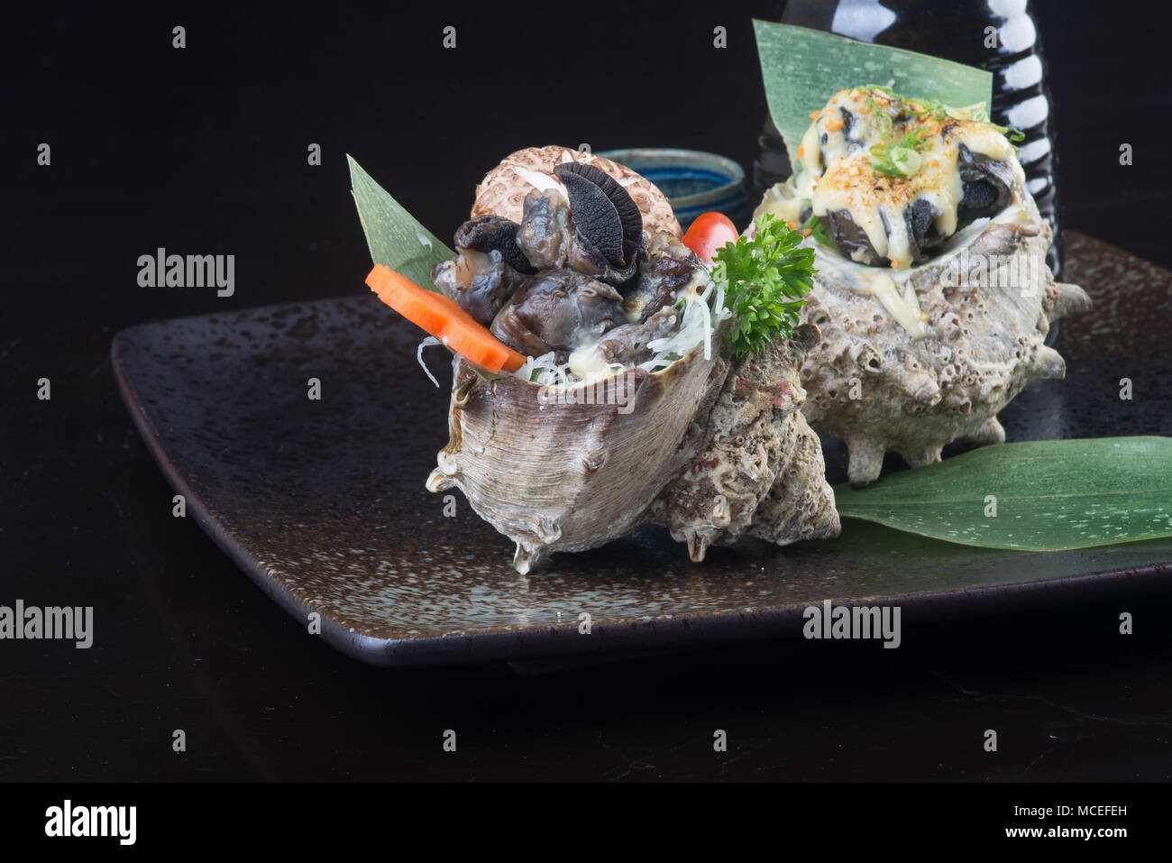 Japanese Scallop Shells High Resolution Stock Photography and Images ...