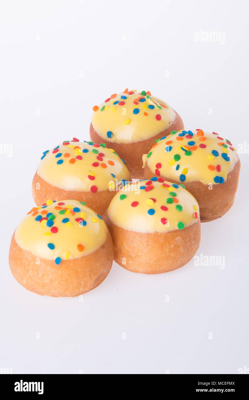 donut Sweet mini donut on background Stock Photo - Alamy