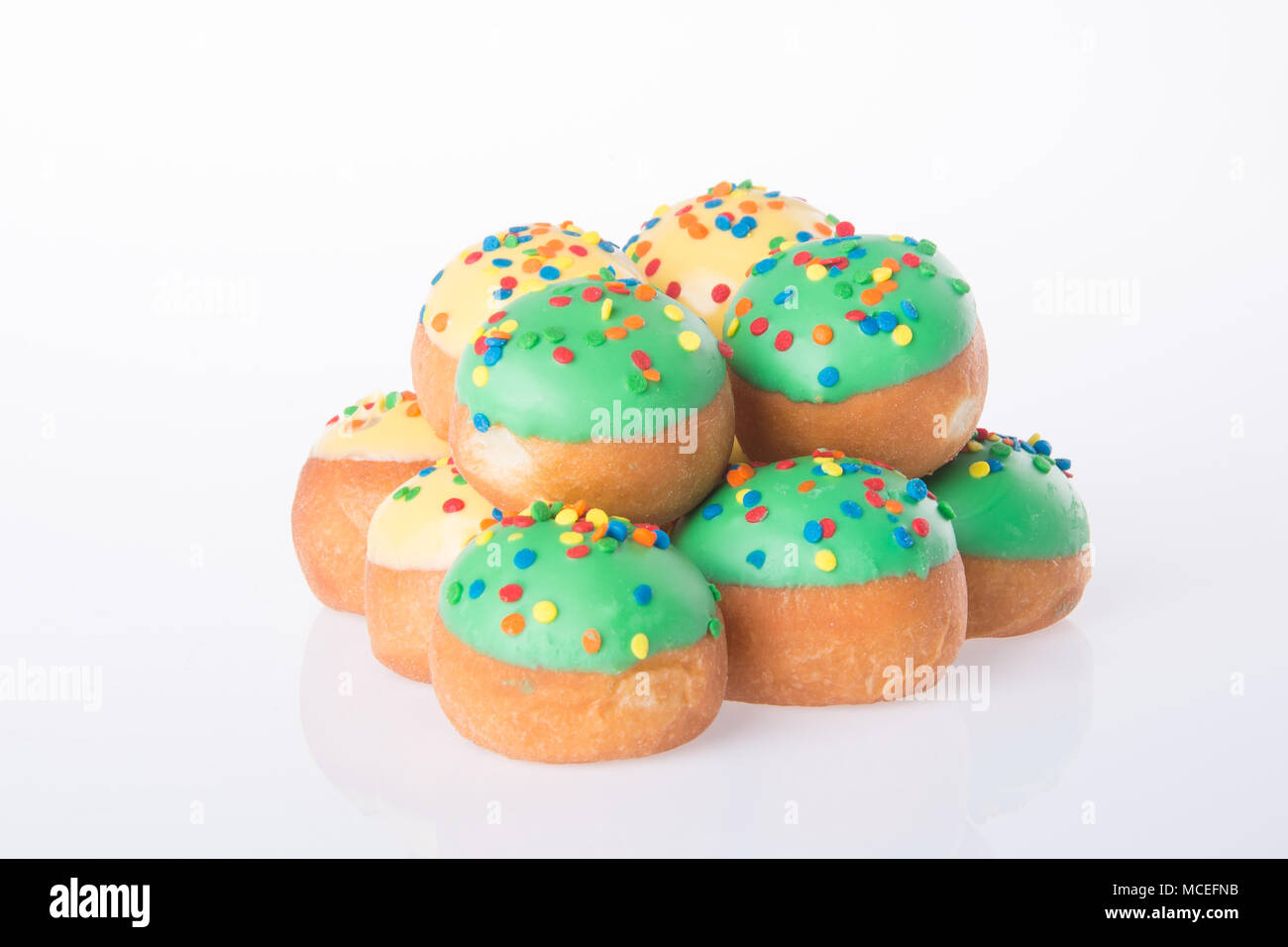 donut Sweet mini donut on background Stock Photo - Alamy