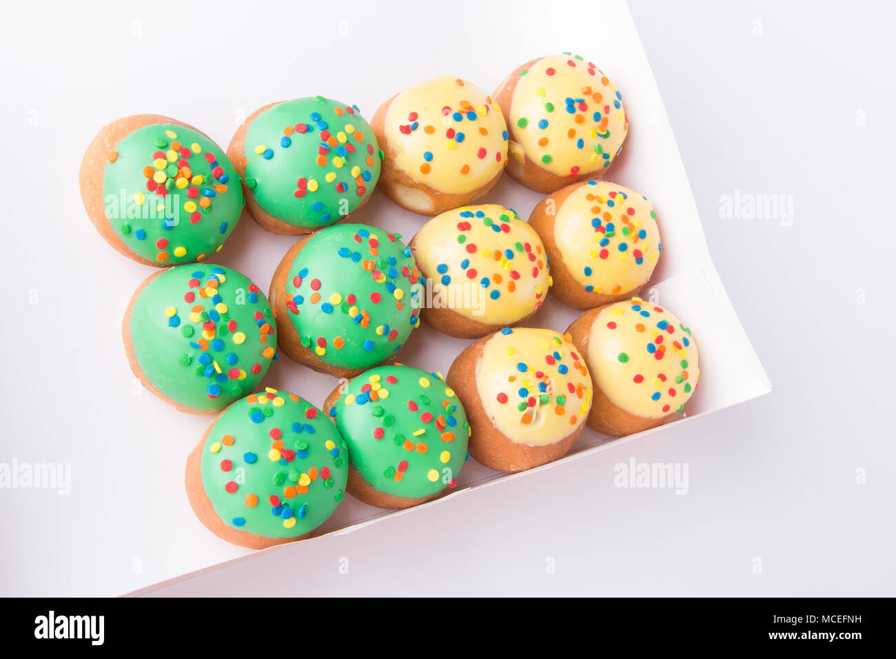 donut Sweet mini donut on background Stock Photo - Alamy