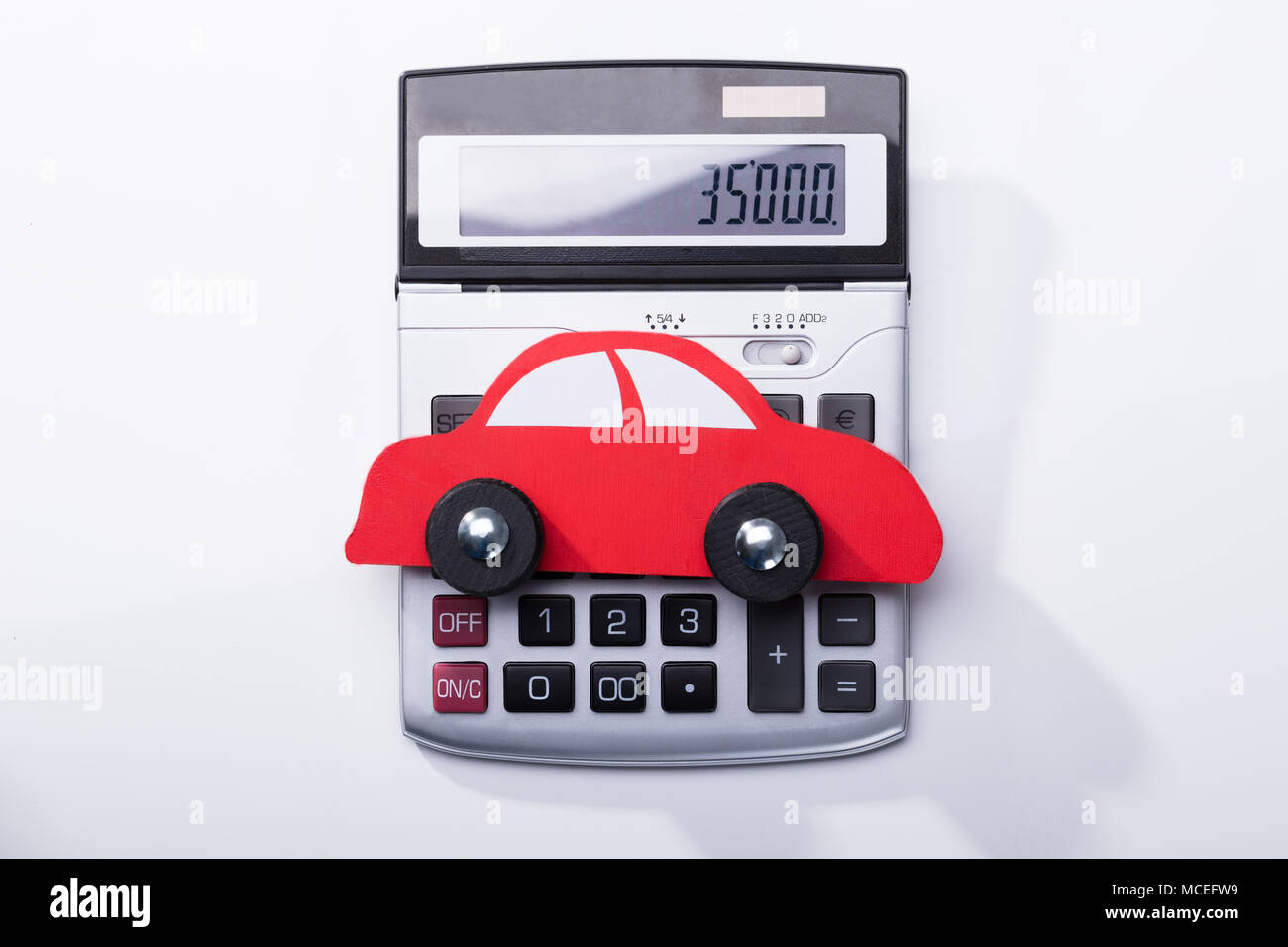 Car calculator hi-res stock photography and images - Alamy