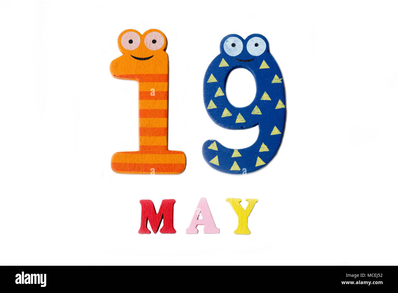 Clip Art Number Nineteen