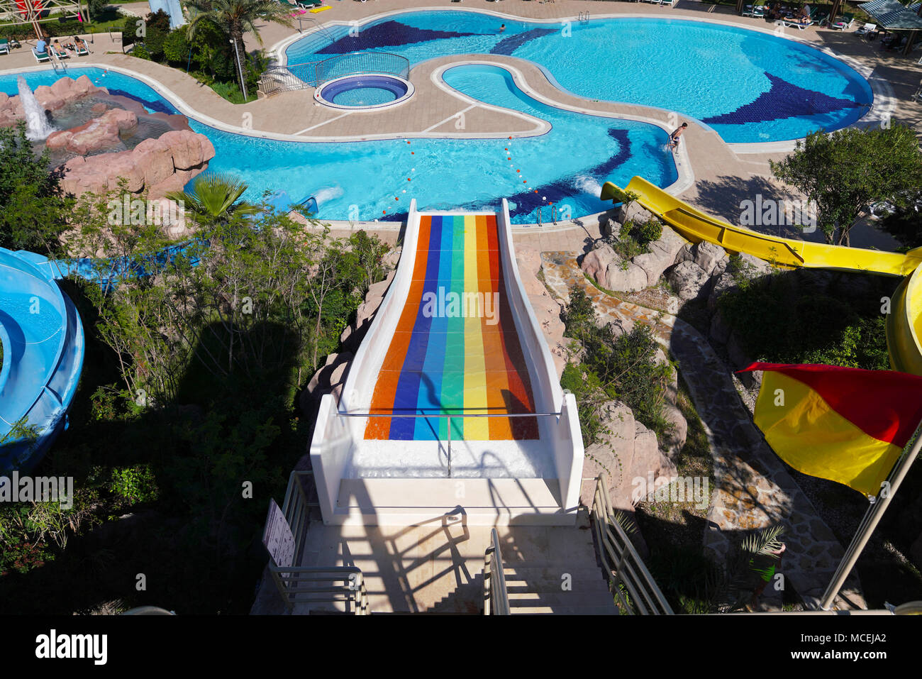 Water park top view Stock Photo - Alamy