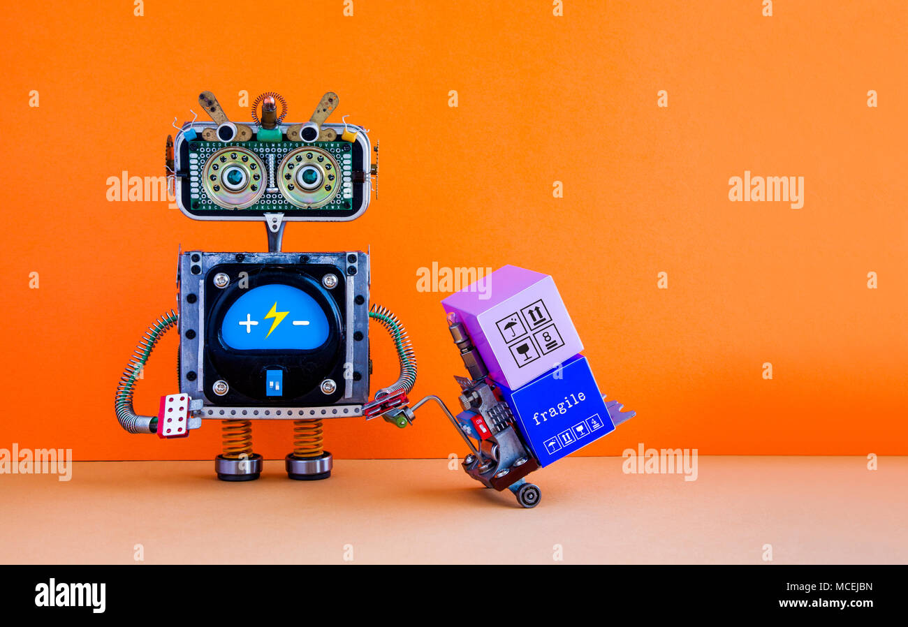 Warning sign caution forklift truck hi-res stock photography and images ...