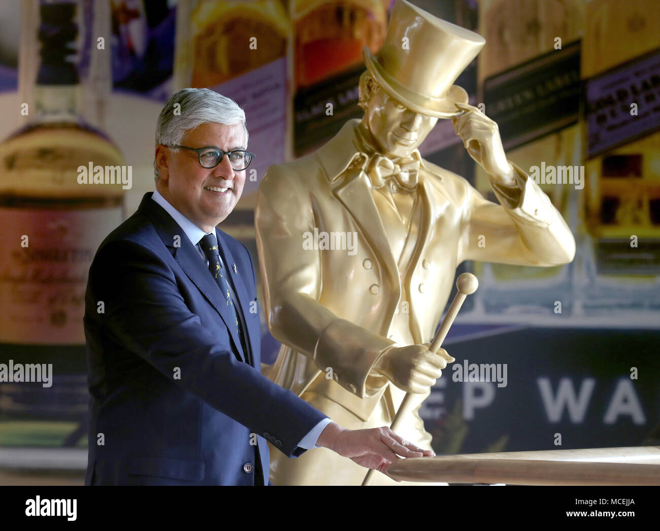 Ivan Menezes, chief executive of Diageo at their headquarters in ...