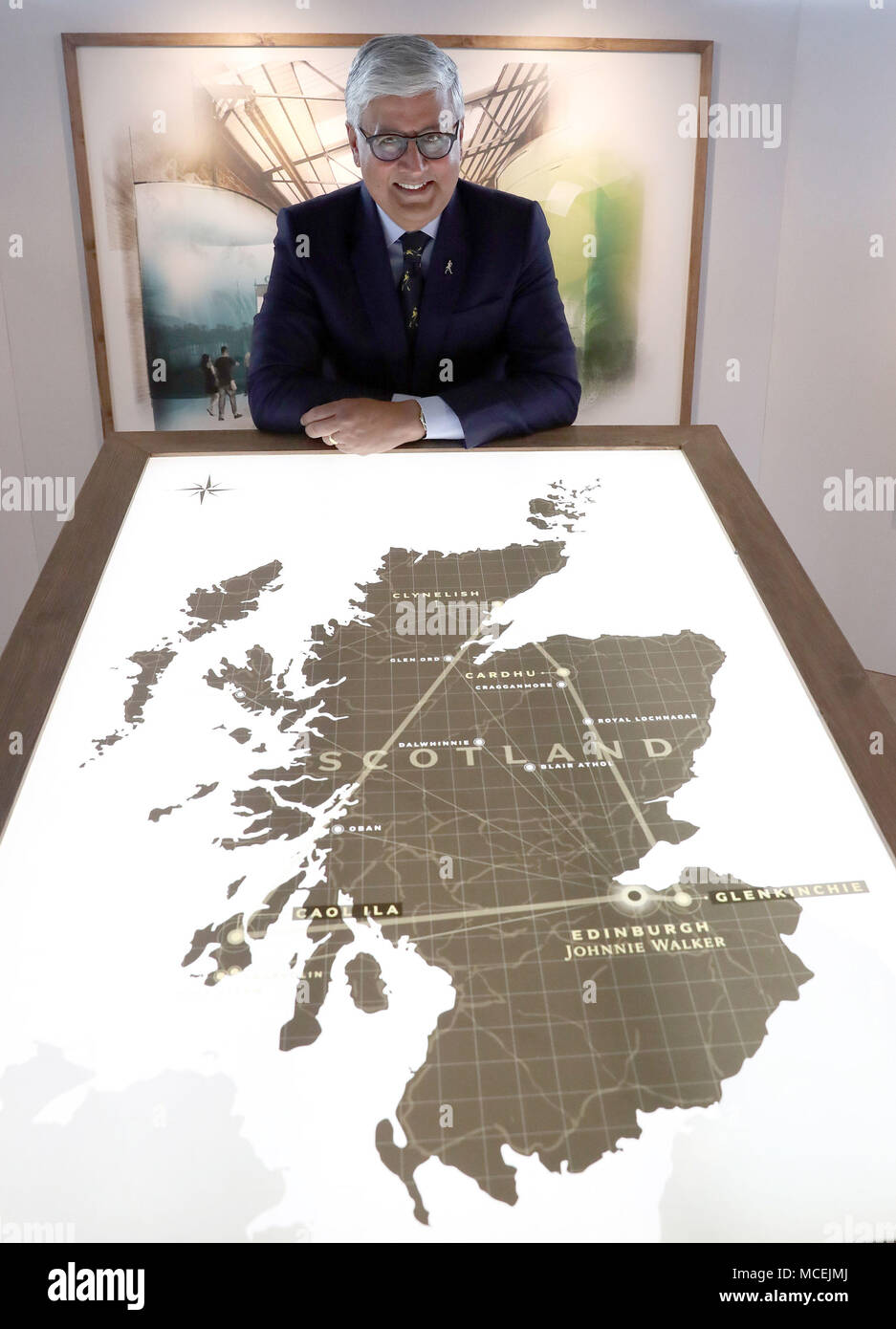 Ivan Menezes, chief executive of Diageo at their headquarters in ...