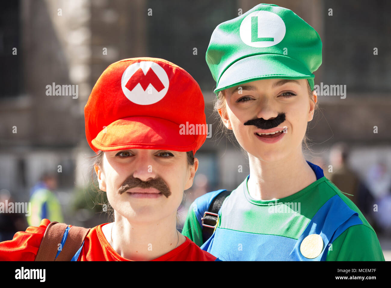 London Games Festival, Video Game Cosplay Character Parade through ...