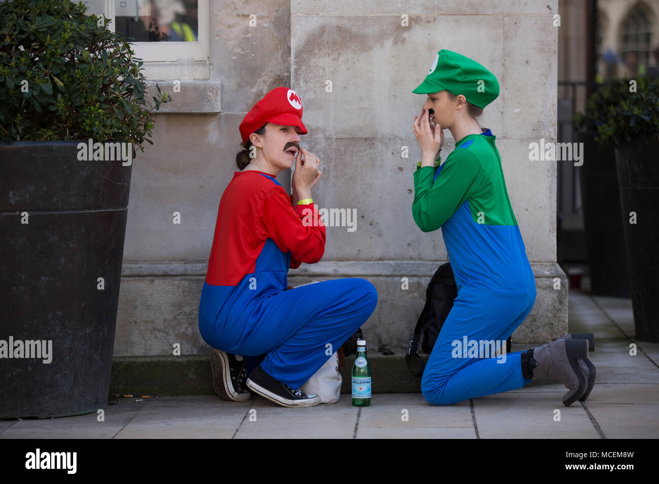 London Games Festival, Video Game Cosplay Character Parade through ...