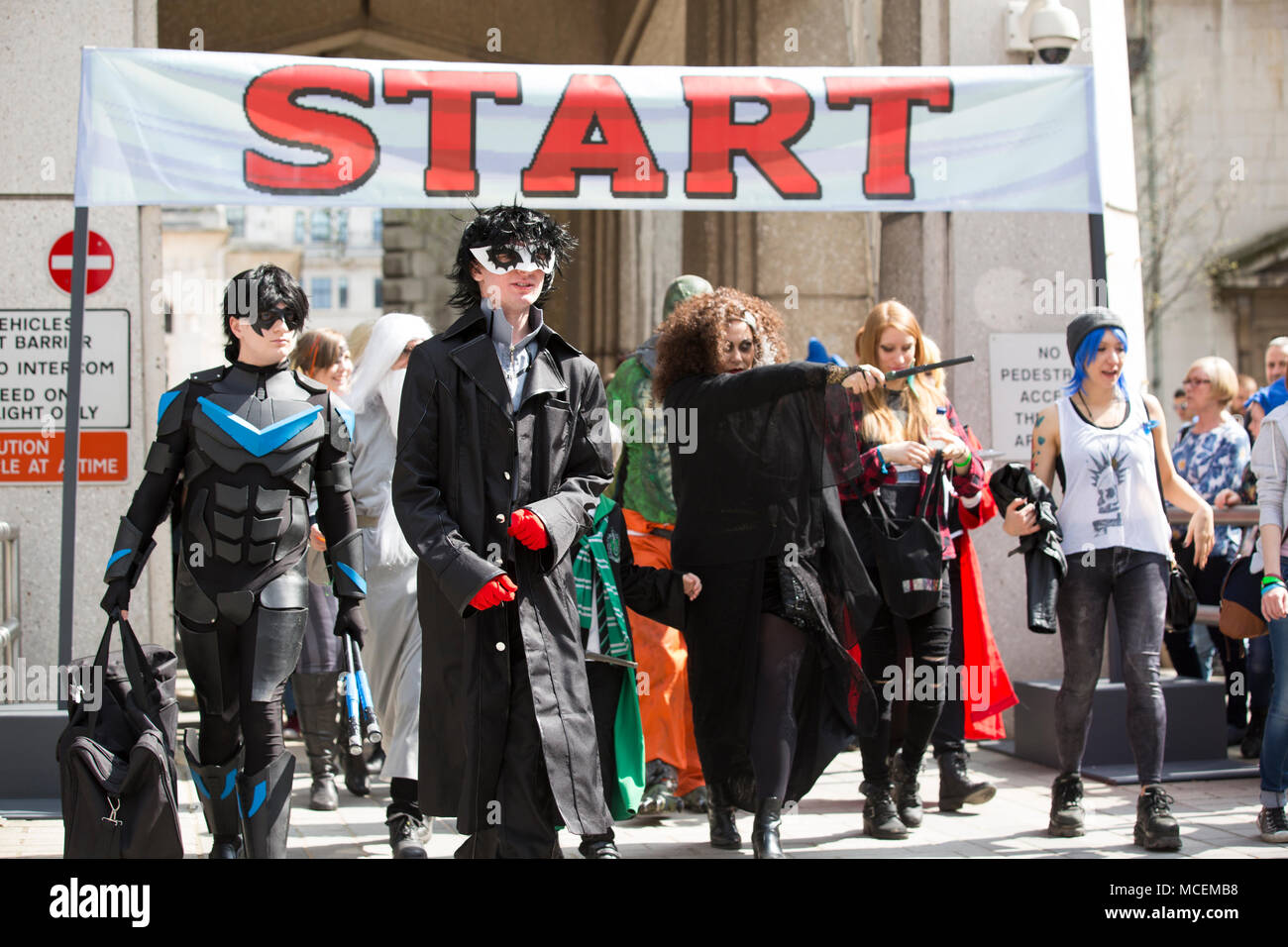 London Games Festival, Video Game Cosplay Character Parade through ...
