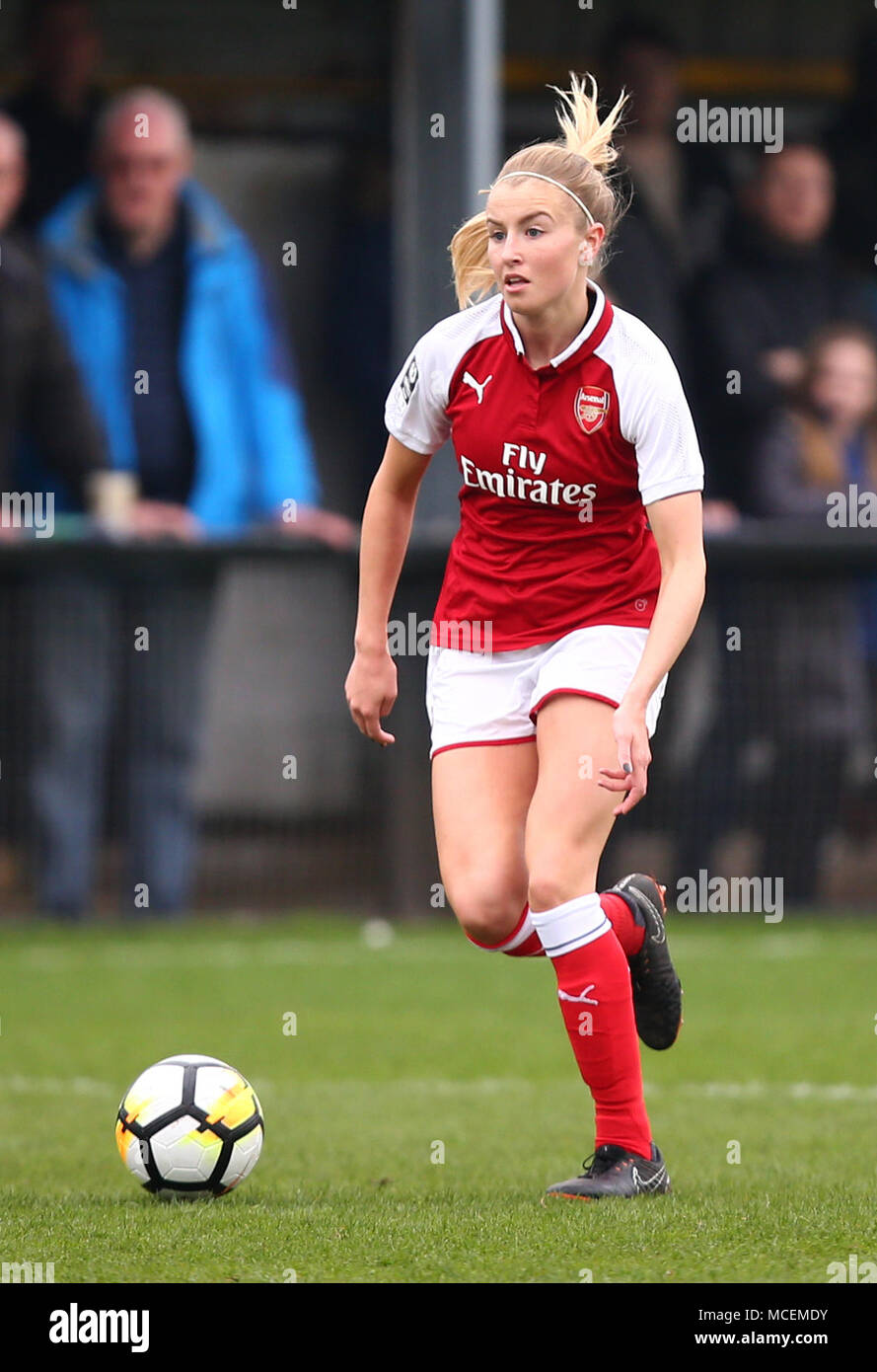 Arsenal Women's Leah Williamson during the SSE Women's FA Cup Semi ...