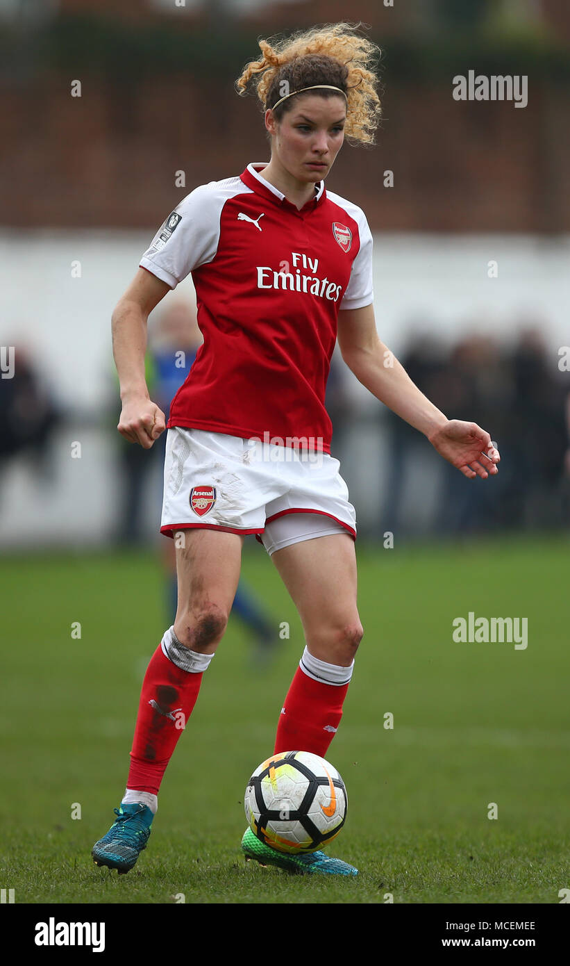 Arsenal Women's Dominique Janssen during the SSE Women's FA Cup Semi ...