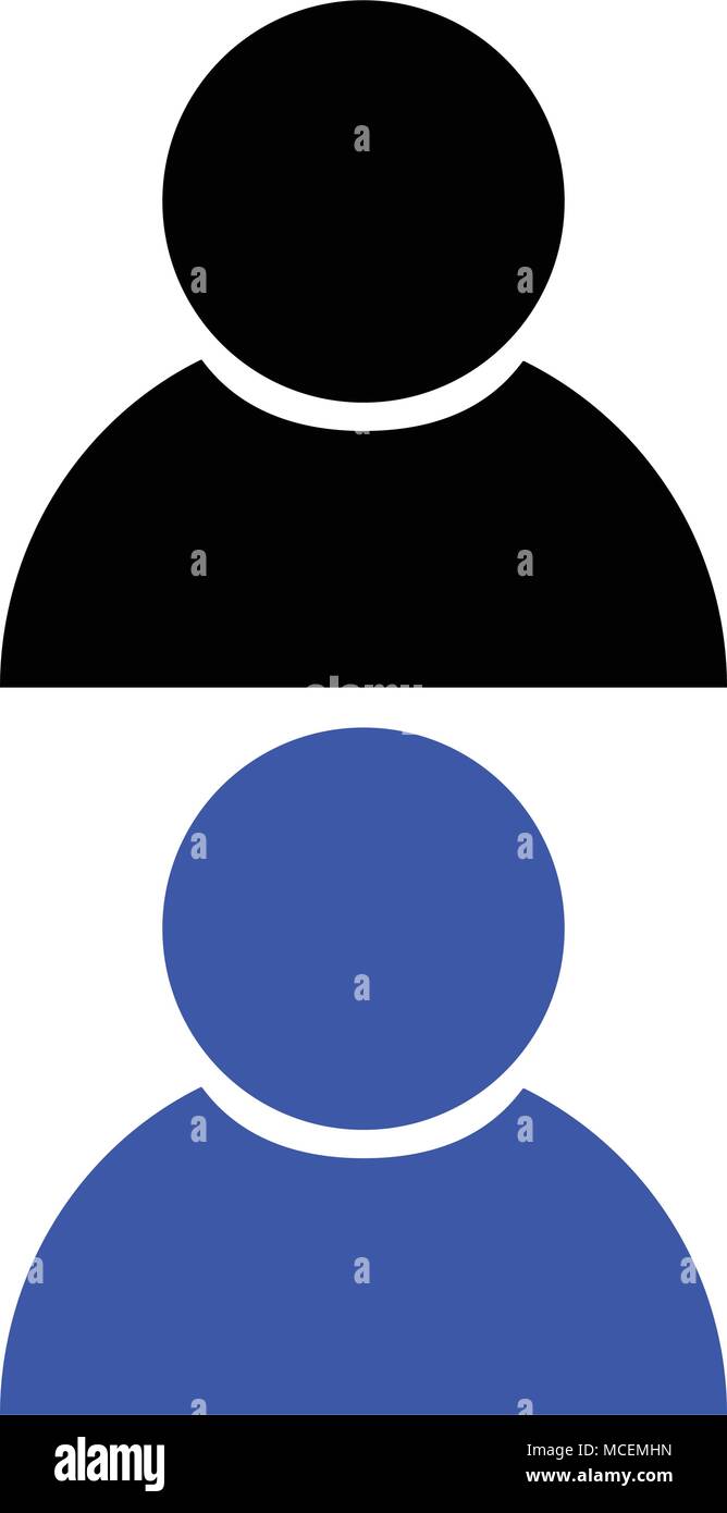 Grey background profile Stock Vector Images - Alamy