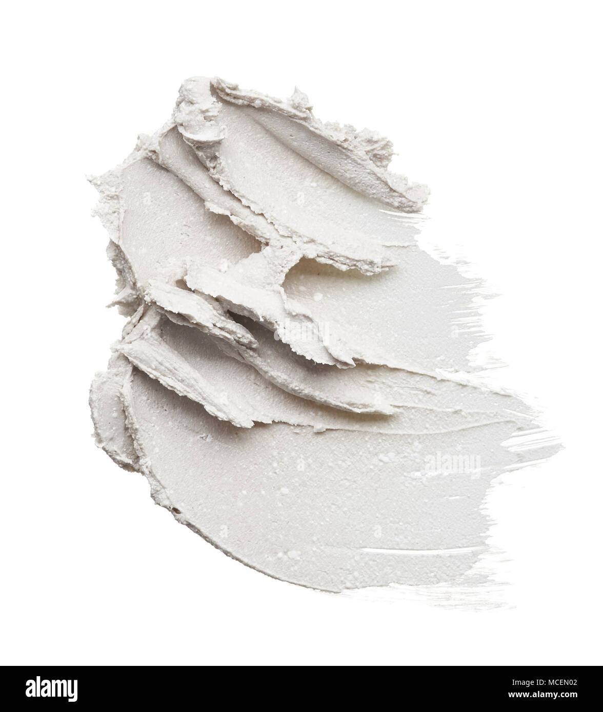 Stunning and exclusive smears and texture made with expensive face clay ...