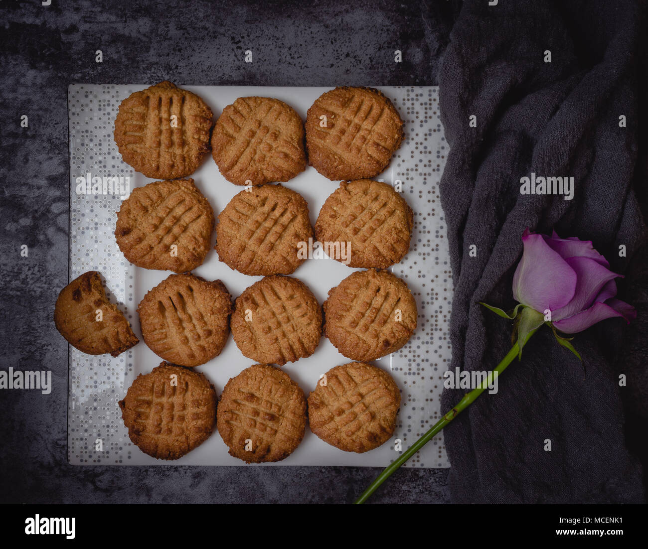 Stack of cookie hi-res stock photography and images - Alamy