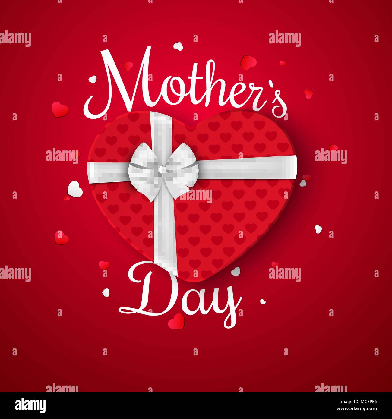 Gift box text love Stock Vector Images - Alamy