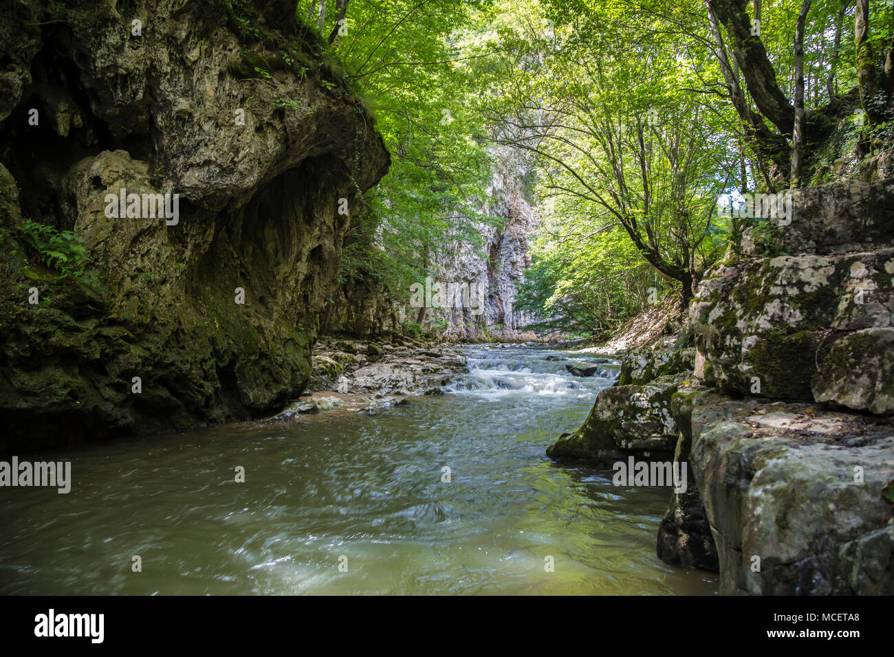 Shadow over water river waves hi-res stock photography and images - Alamy