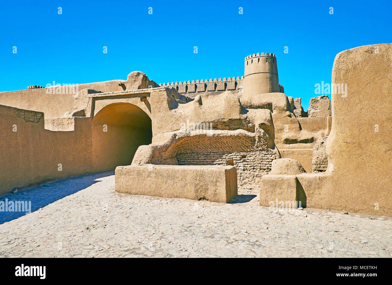 Arg-e Rayen is notable landmark and fine example of adobe deserted ...