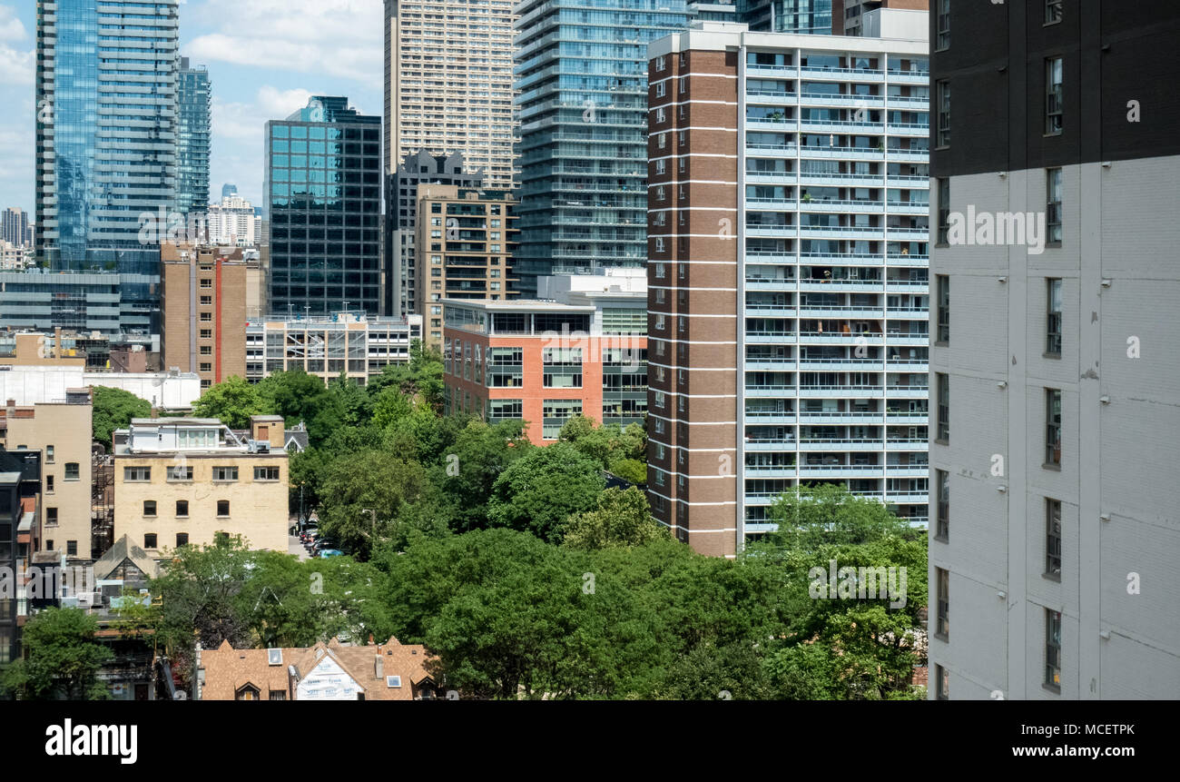 View of Toronto City buildings, Canada Stock Photo - Alamy