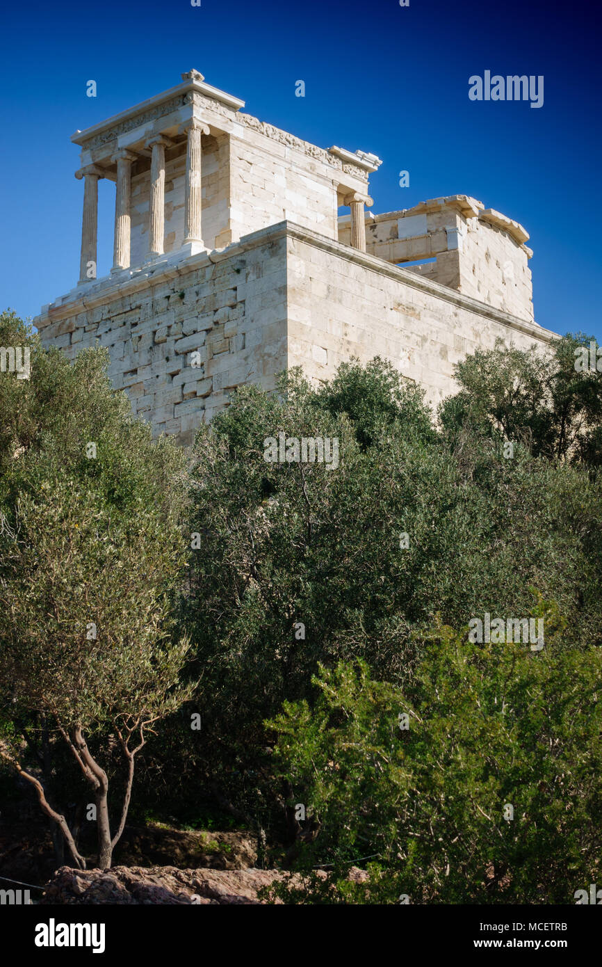 Antiquities of athens acropolis hi-res stock photography and images - Alamy