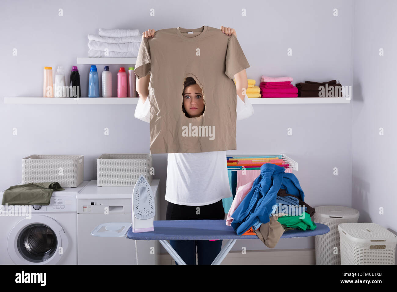 Burned clothing hi-res stock photography and images - Alamy