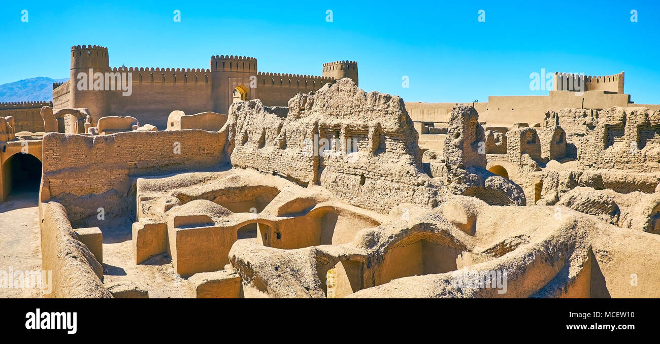 Arg-e Rayen citadel is the great defensive complex, preserved ssince ...