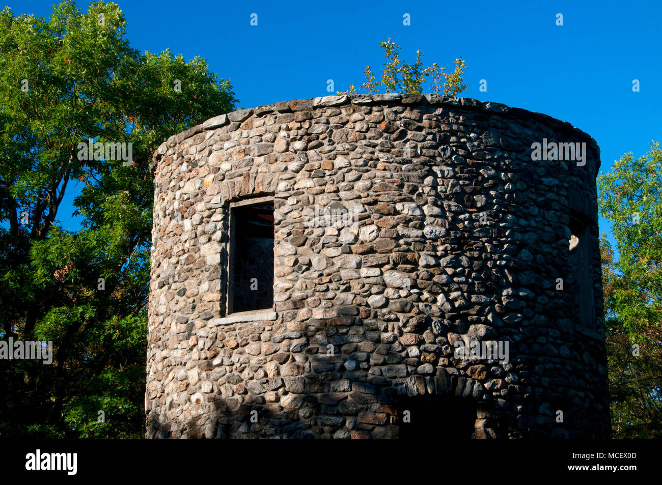 Cunningham Tower along Mattatuck Trail, Mohawk State Forest ...