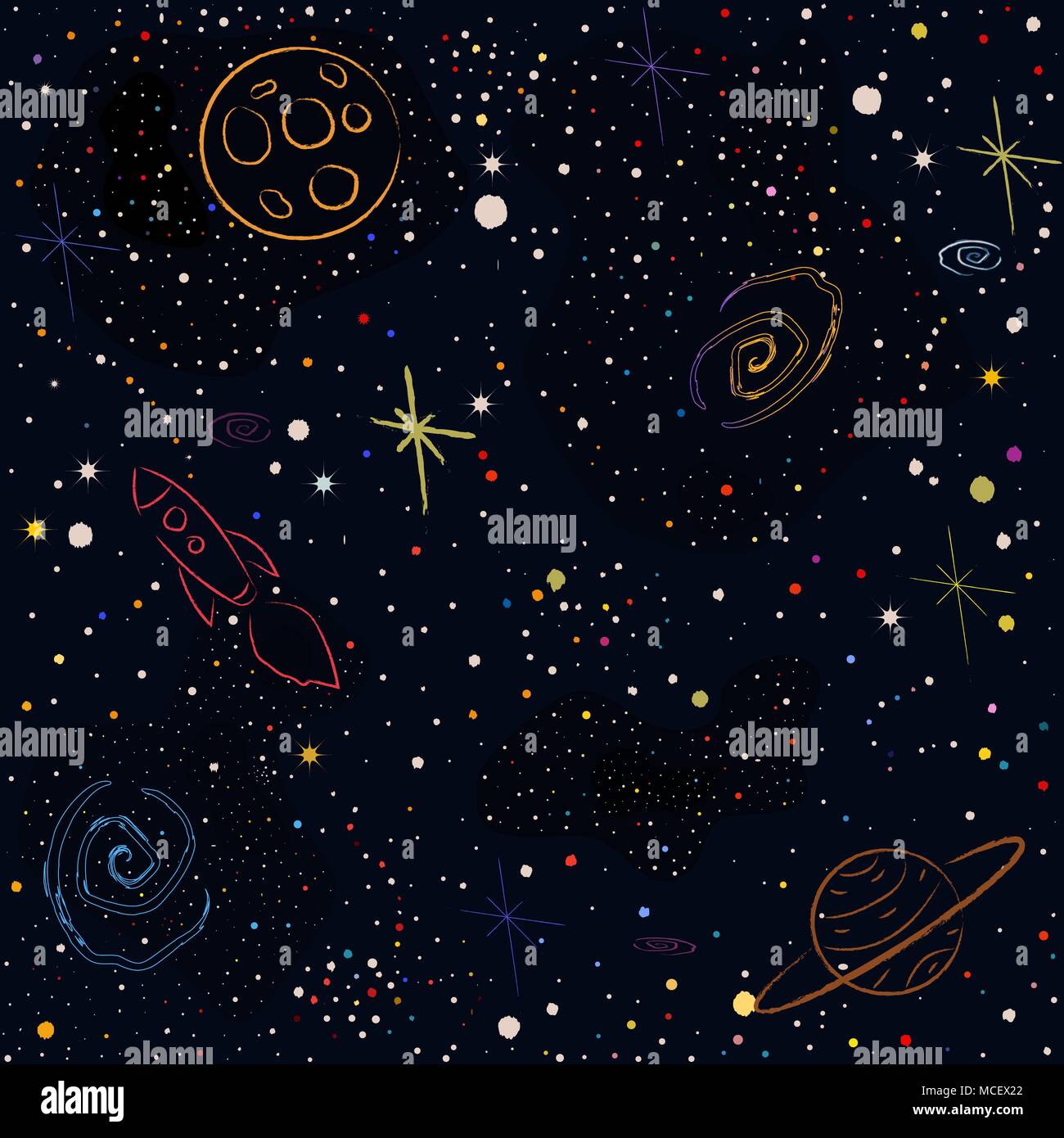 Cosmic pattern hi-res stock photography and images - Alamy