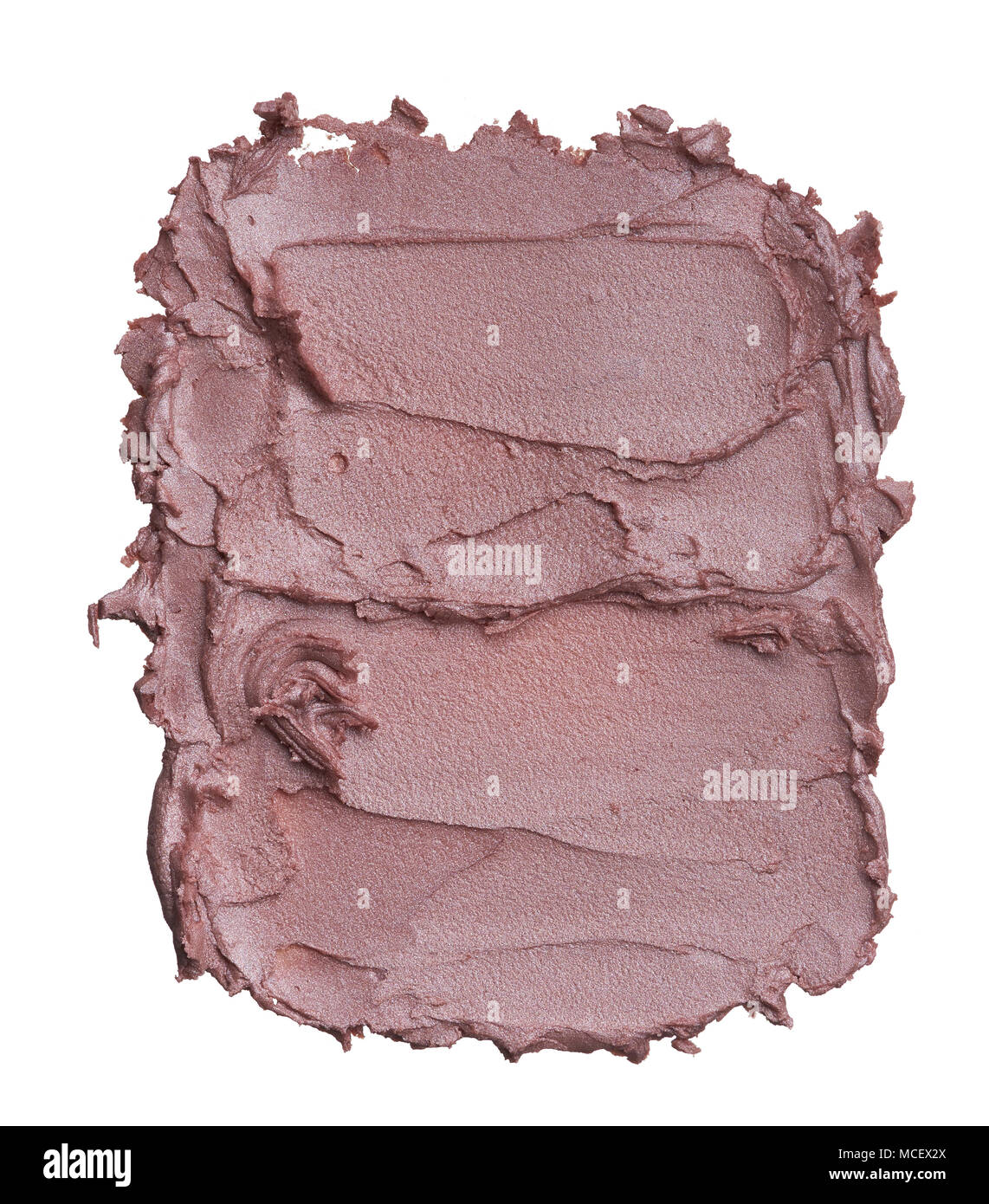 Highlighter texture on white background. Luminizer texture isolated on ...