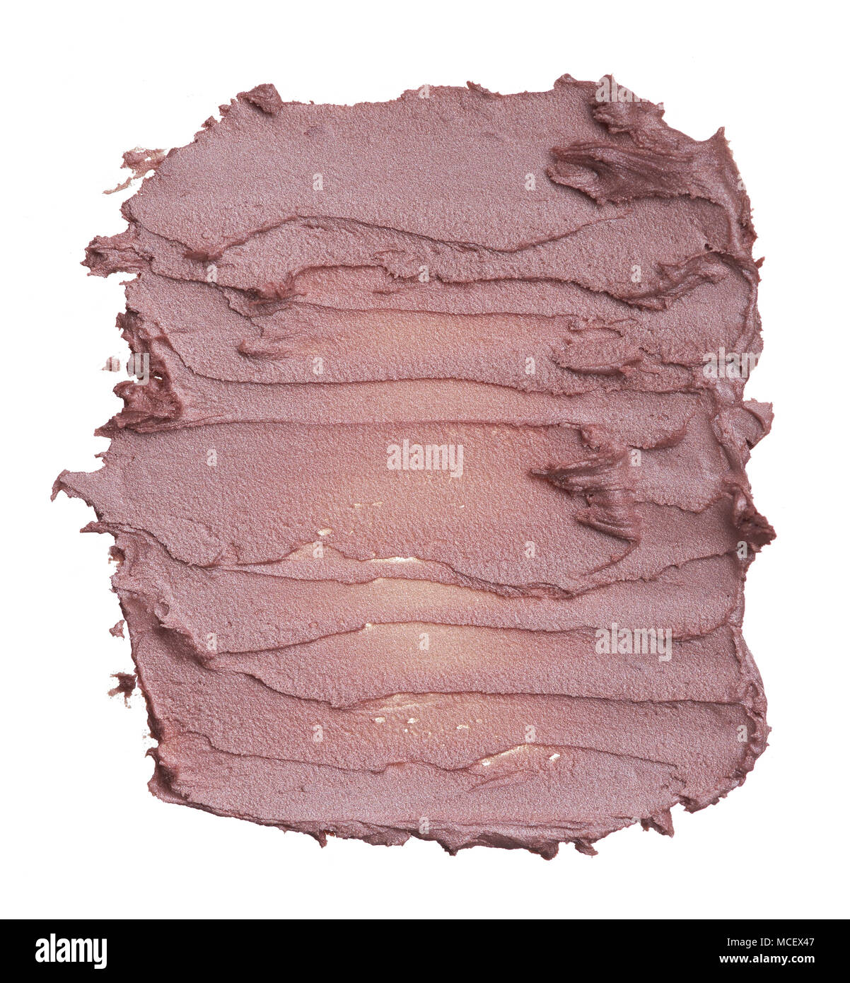 Highlighter texture on white background. Luminizer texture isolated on ...