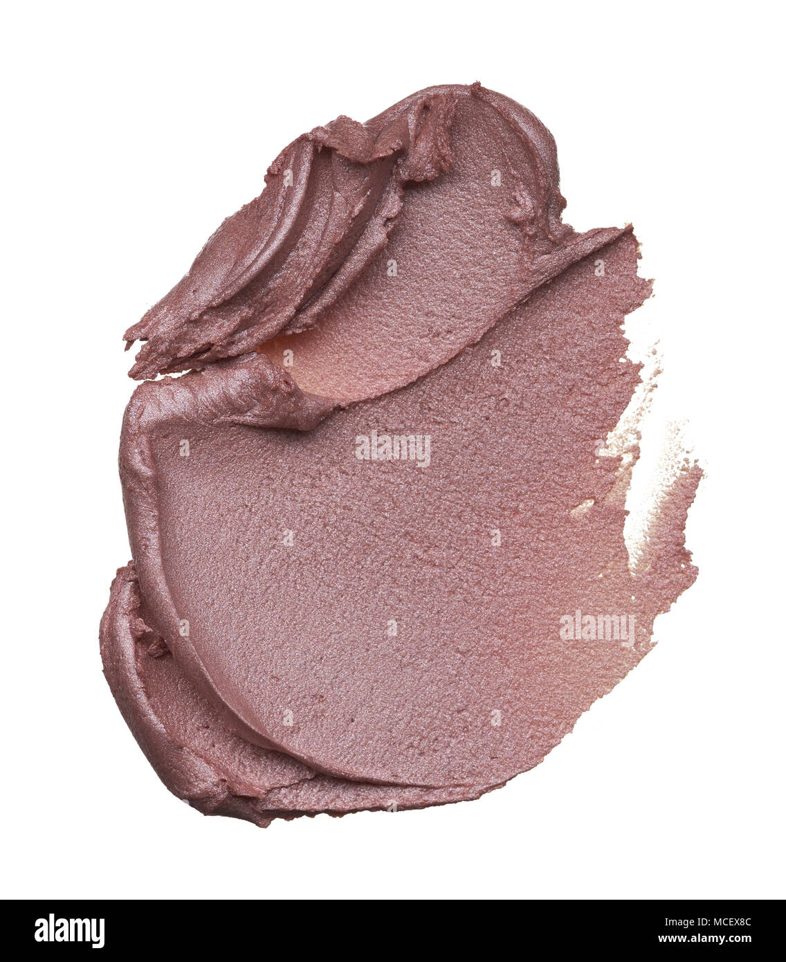 Highlighter texture on white background. Luminizer texture isolated on ...