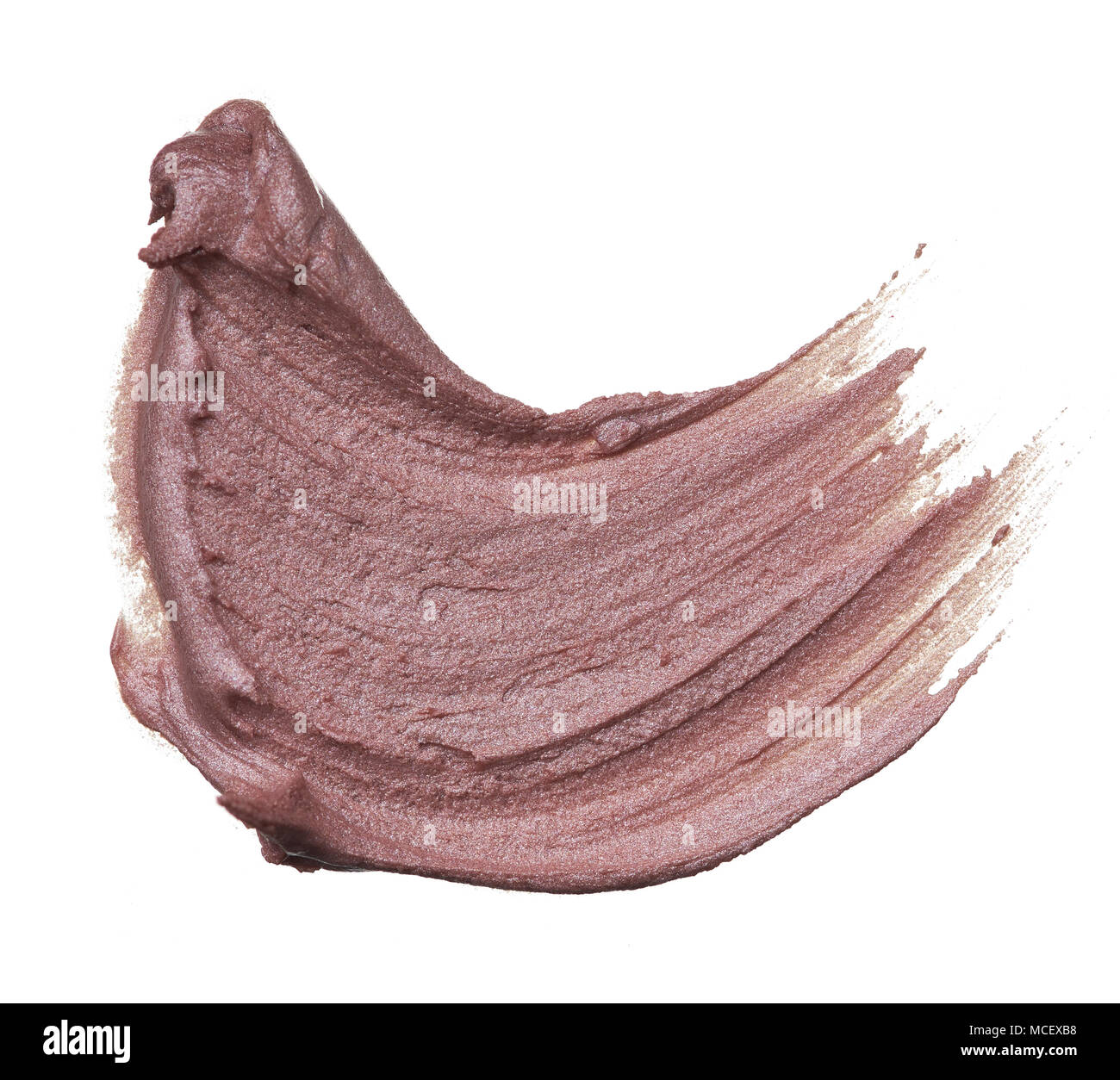 Highlighter texture on white background. Luminizer texture isolated on ...