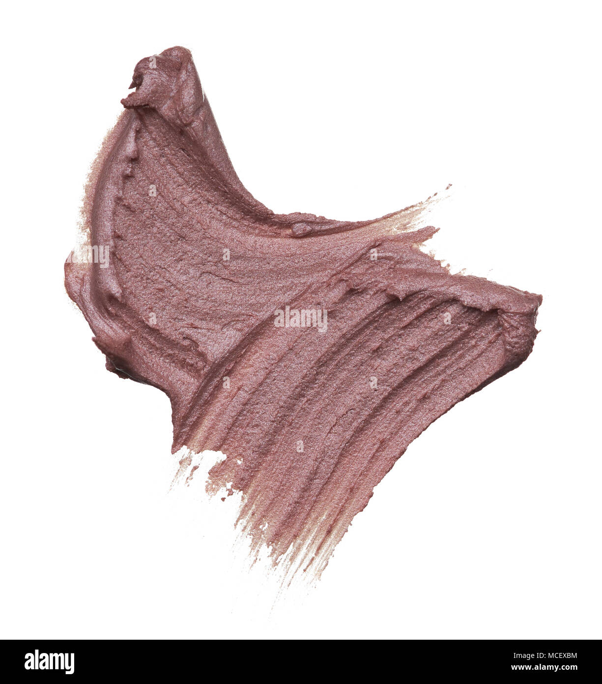 Highlighter texture on white background. Luminizer texture isolated on ...