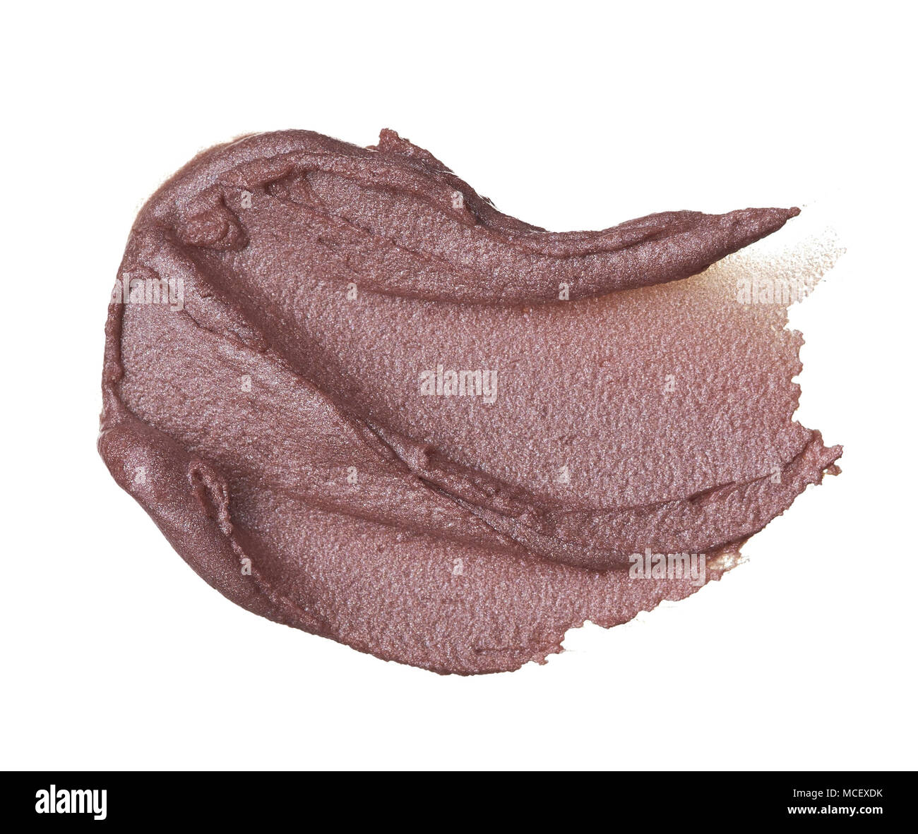 Highlighter texture on white background. Luminizer texture isolated on ...