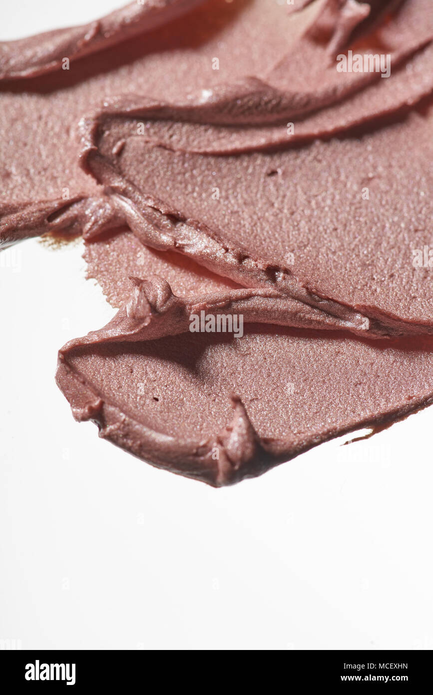Highlighter texture on white background. Luminizer texture isolated on ...