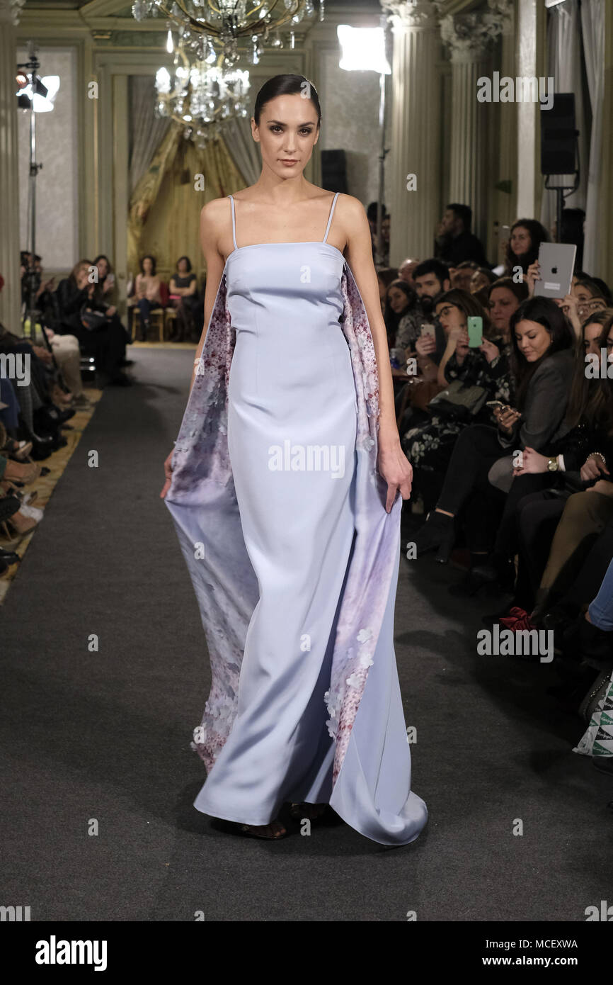 Madrid Fashion Week Atelier Couture - Alicia Rueda - Catwalk Featuring ...