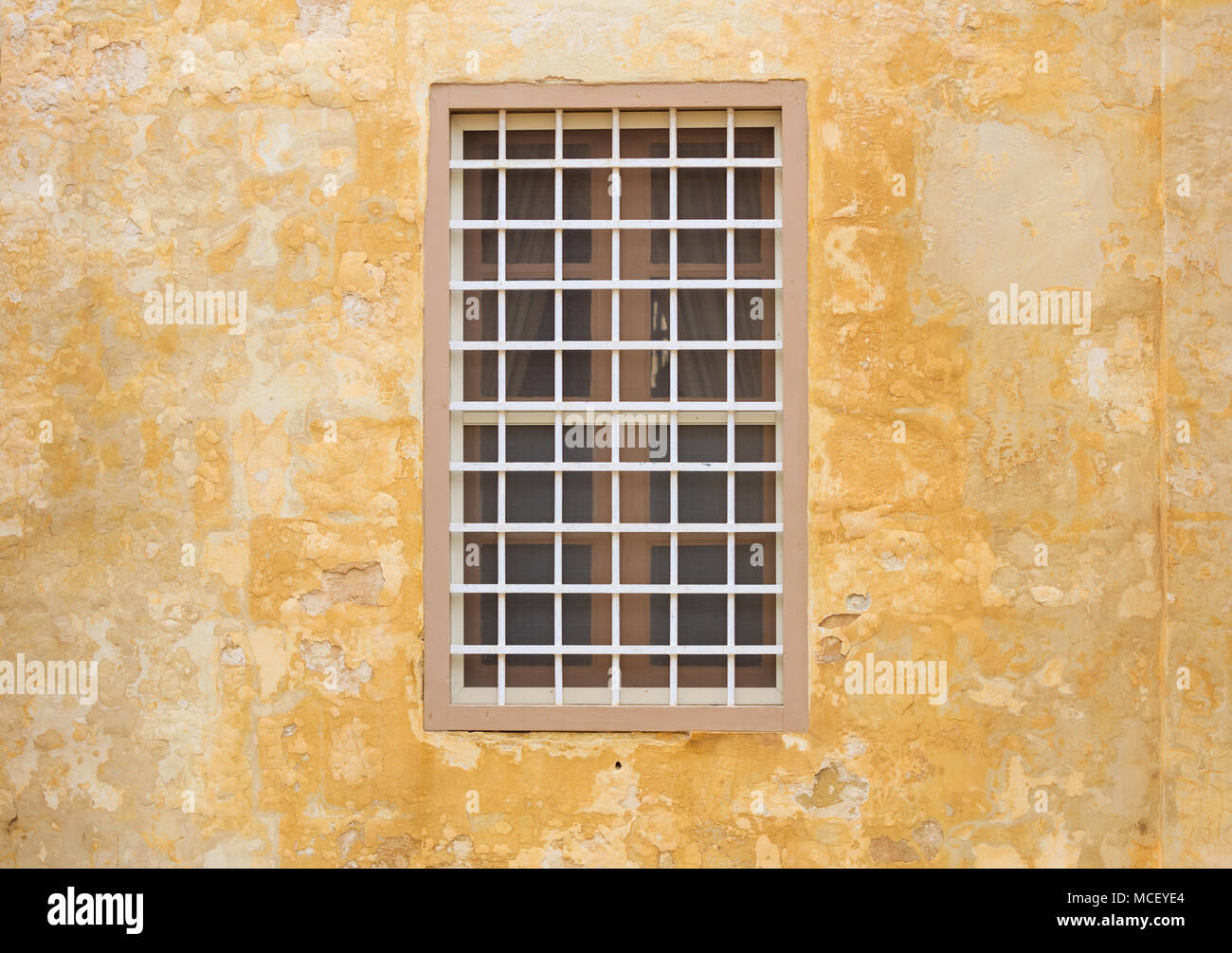 Window bars of a medieval castle hi-res stock photography and images ...