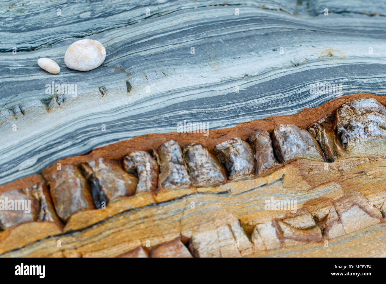 Composition of stone texture and pebble stones with copyspace, Playa ...